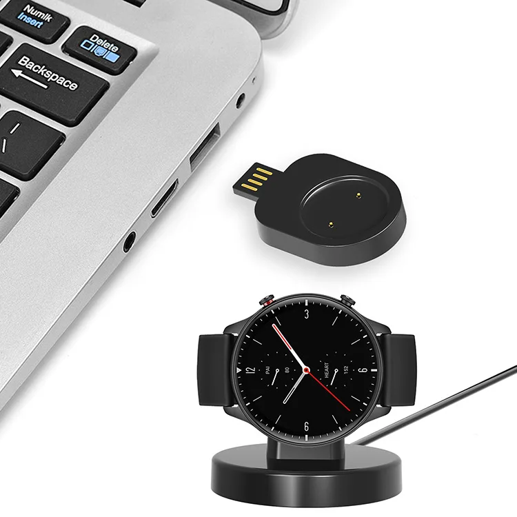 Portable Mini Set Smart Watch Wireless Charger For Amazfit Gtr2/gts2 ...