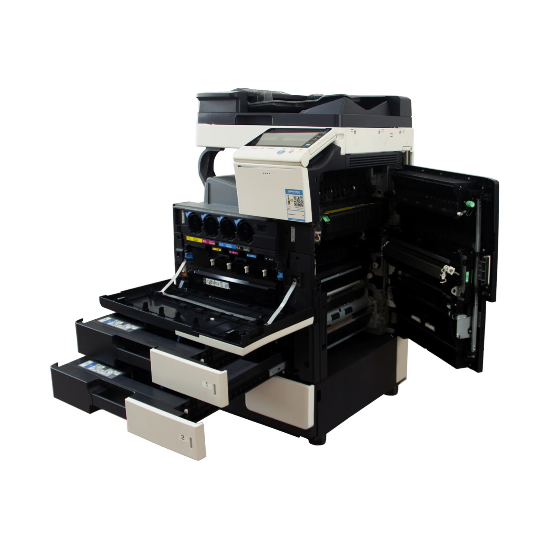 Konica minolta Bizhub BH C454 Color Printer Black Bizhub 454 C454e ...