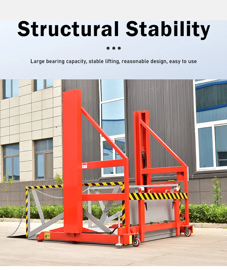 Electrical Truck Cargo Loading Lift Platform Portable Loading Dock ...