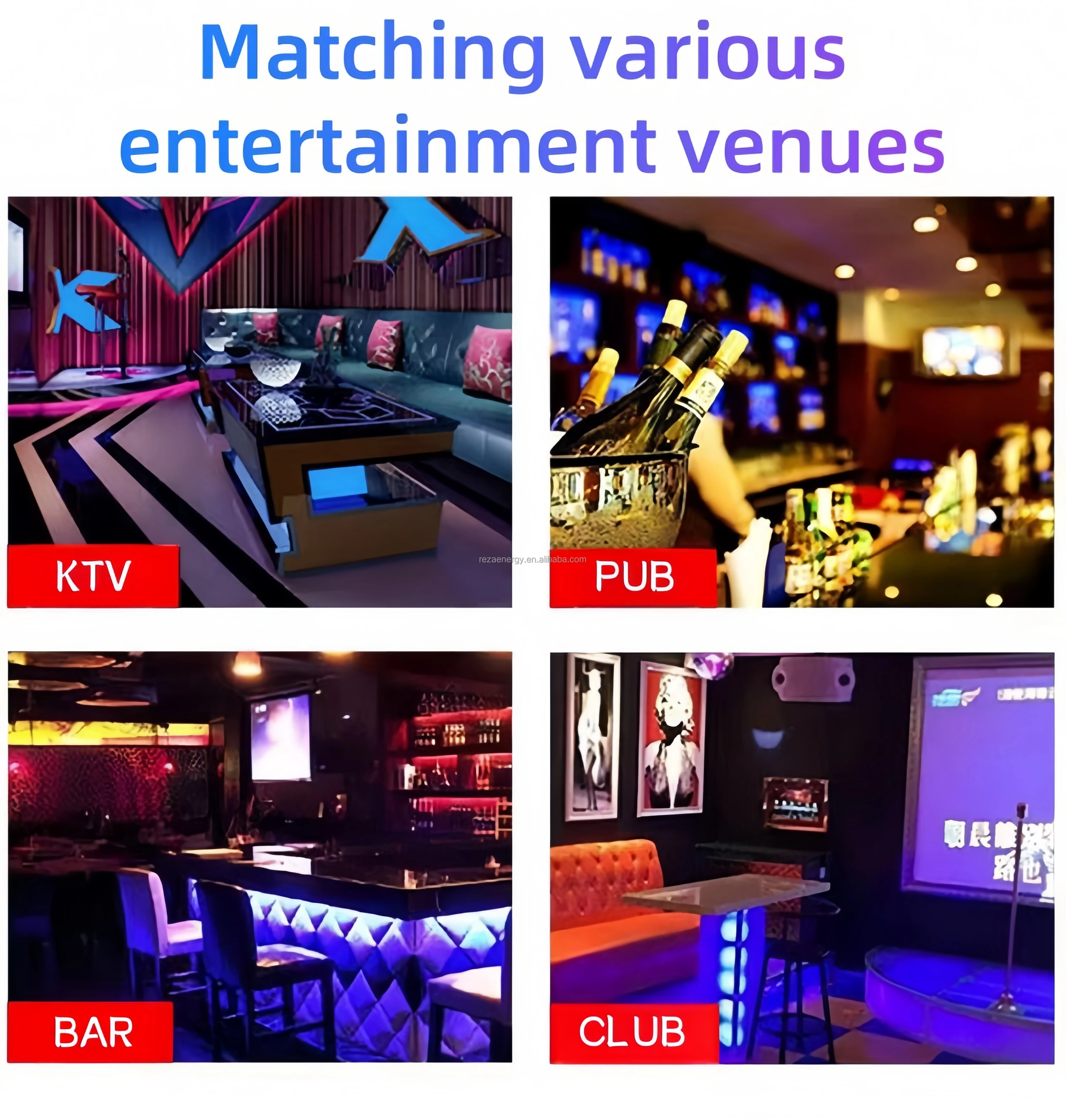 Led Glass Portable bar Table Furniture /Commercial Hookah Illuminated ...