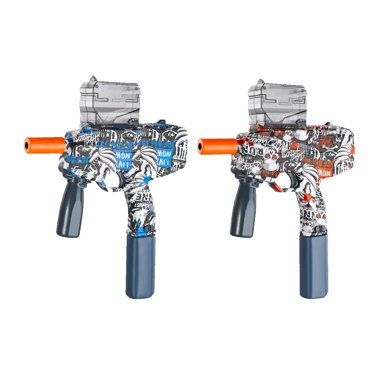 Graffiti Series Electric Water Ball Blaster Gun Uzi Toy Pistol ...