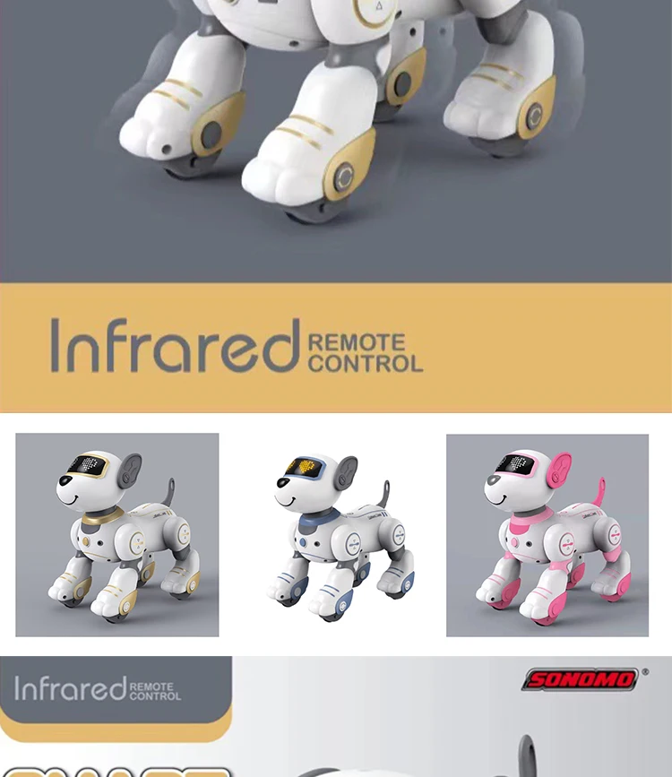 Programmable Smart Remote Control Dancing Robot for Kids