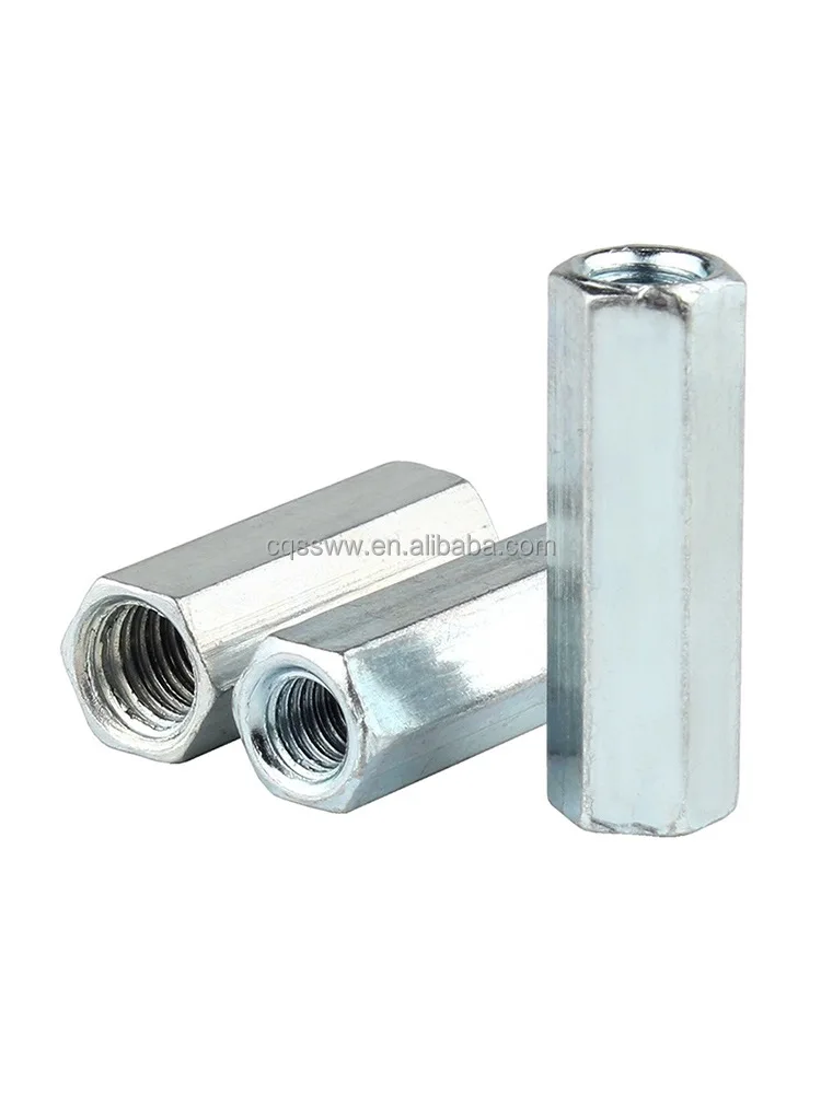 Galvanized Hexagonal Connecting Nut Long Nut Premium Nuts - Buy Hexagon ...