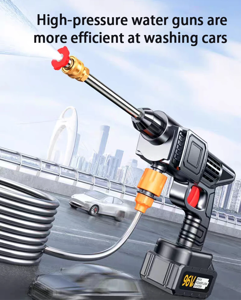 Wholesale Mini Lithium Battery 21V Car Washer - 1 Year Warranty