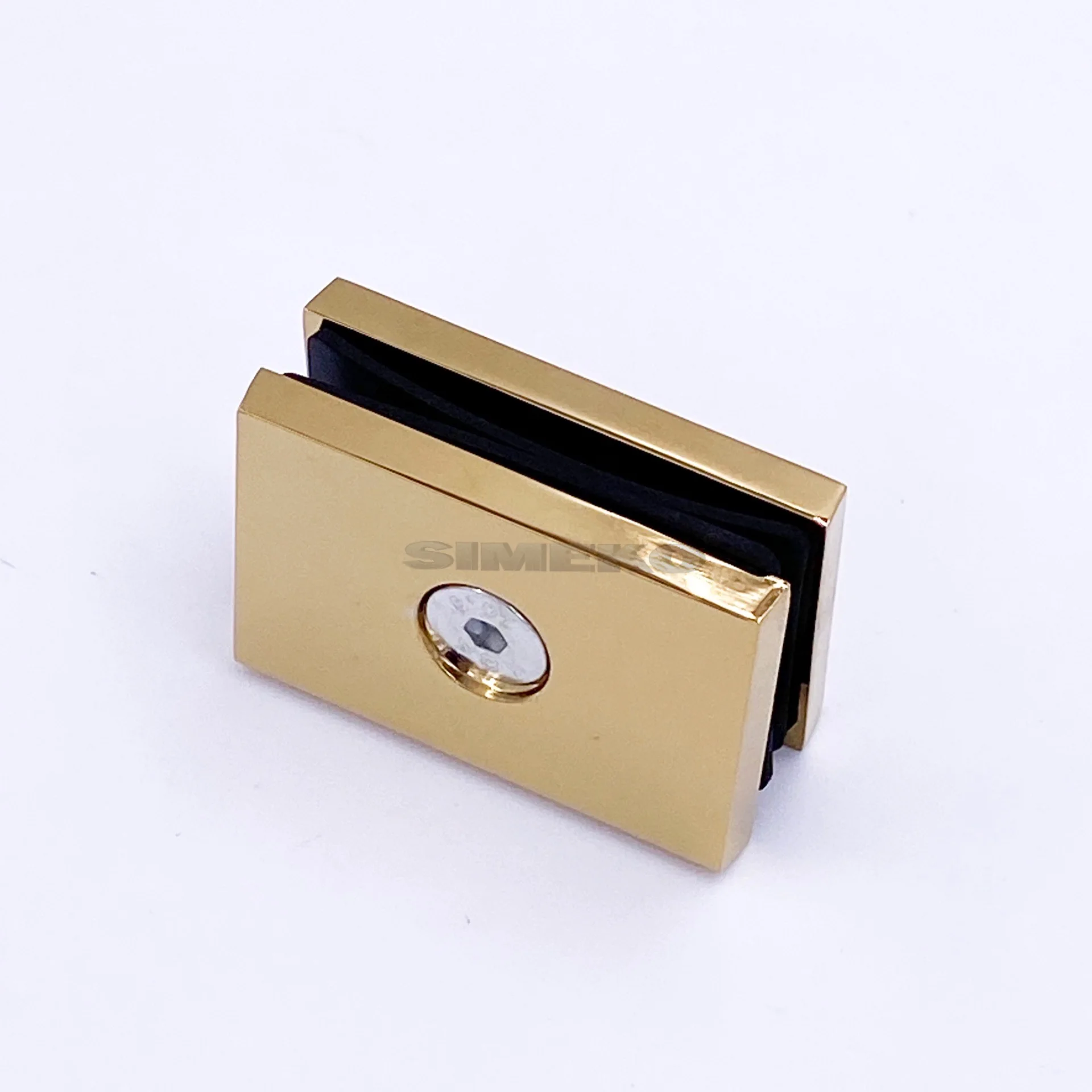 Glass Door Bottom Clamp Patch Fitting Stainless Steel