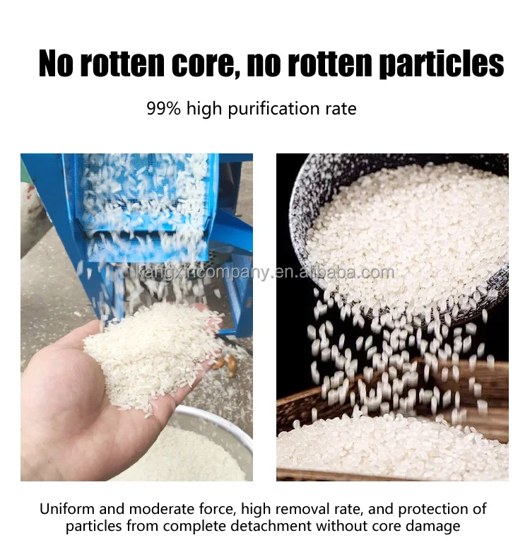 Easy Operation Automatic Portable Rice Millet Milling Machine Paddy ...