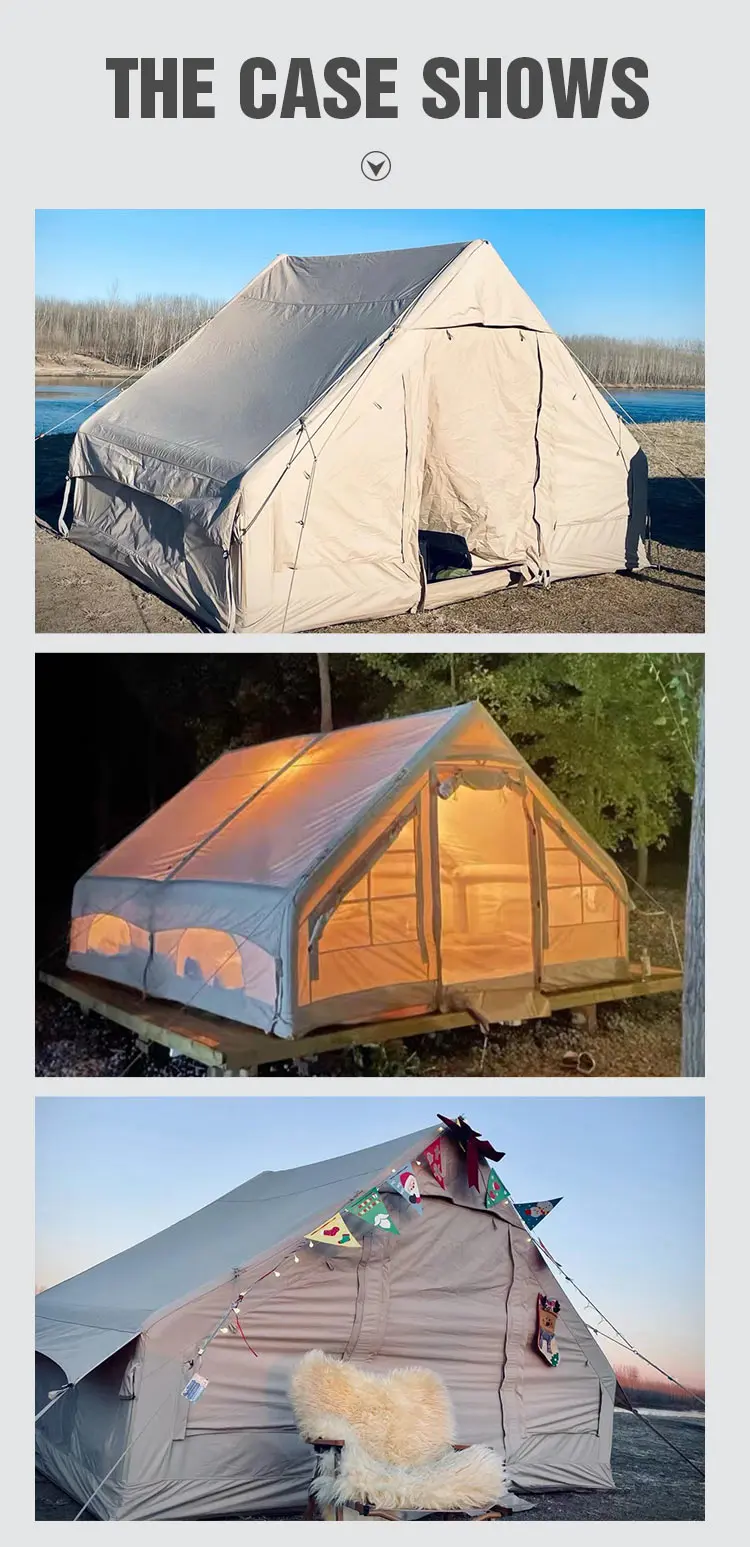 Custom Large Family Air Tents - Glamping Luxury Outdoor