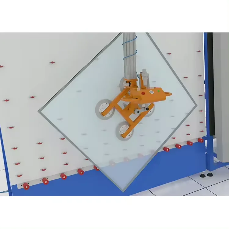 Glass Loading Unloading Lifter 600kg 800kg Vacuum Suction Cup IG ...
