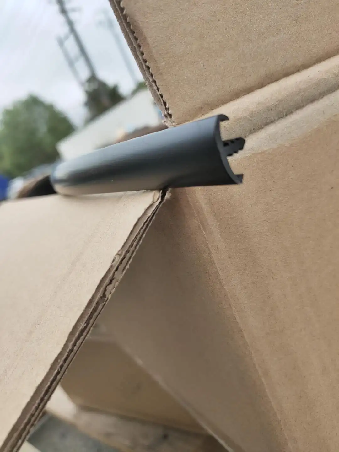 21mm 20mm 19mm Pvc T Shape Molding Plastic Extrusion Trip Edge Trim For ...