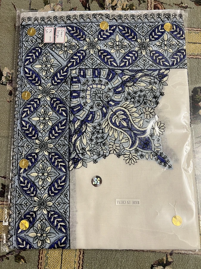 Arab Muslim Embroidered Turban - Yashmagh/shemagh for Men