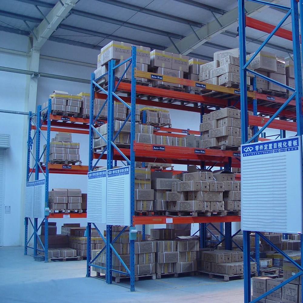 Stacker Rack Foldable Steel Pallet Stacking Racks Selective Shelves ...
