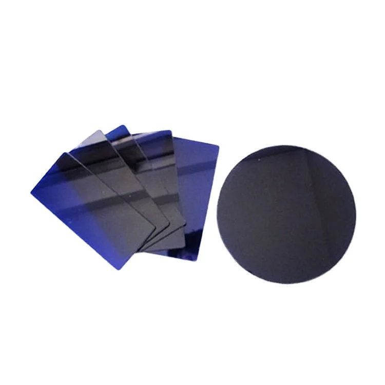 Blue Cobalt Glass Sheet Round Or Square Optical Glass - Buy Glass Sheet ...