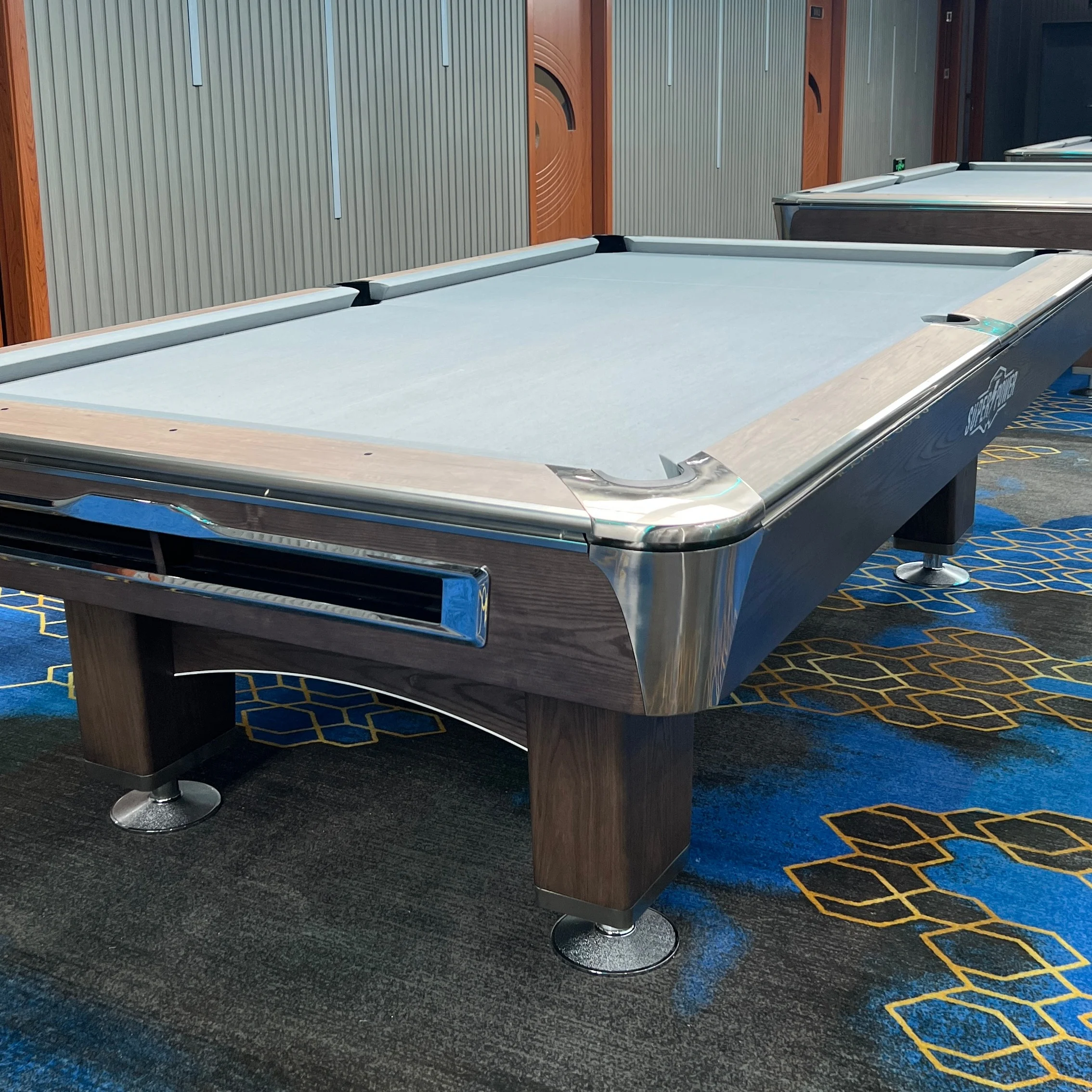 2023 Superpower Oak Solid Wood Pool Tables - 7ft, 8ft, 9ft