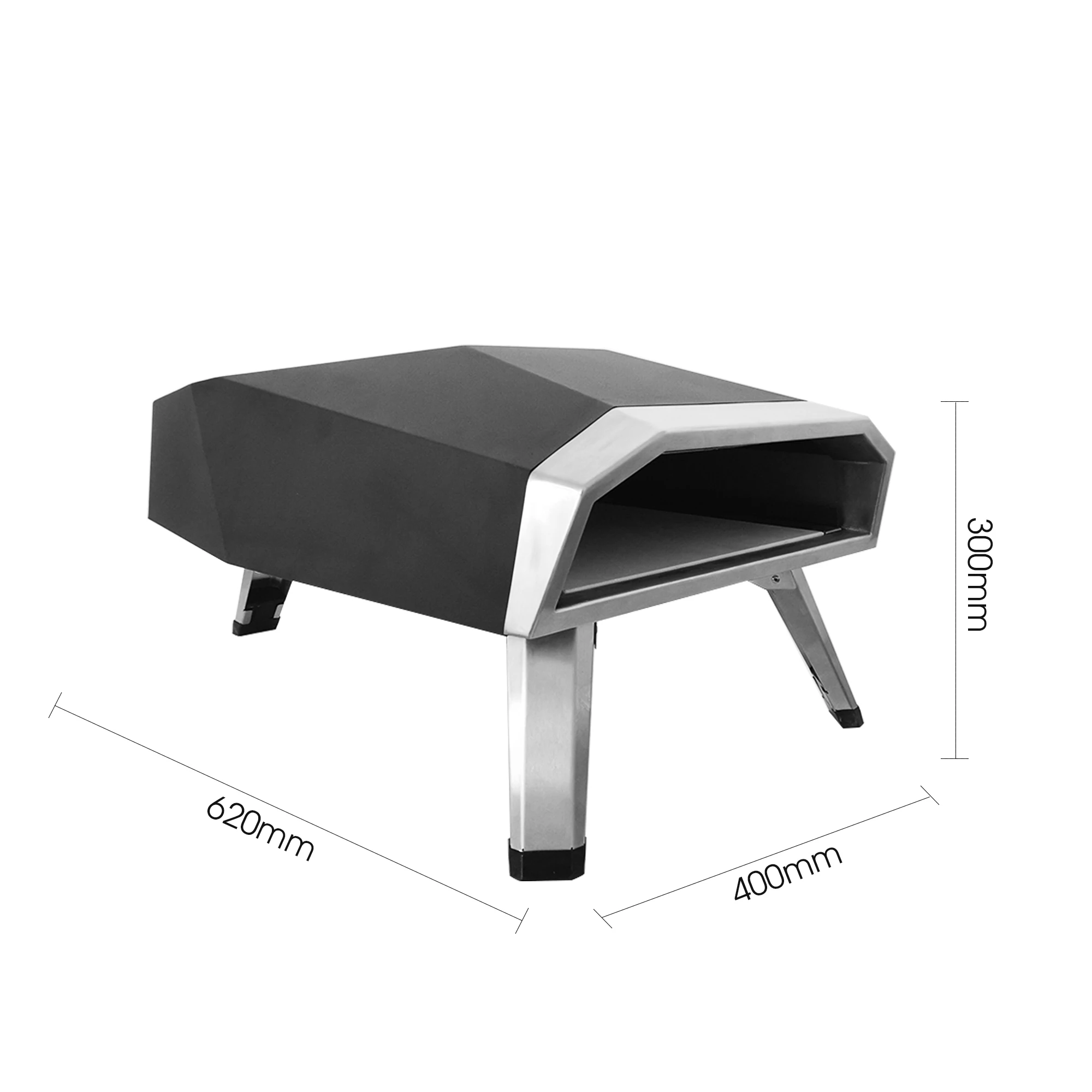 New Design German Outdoor Garden Kitchen Bakery Oven Table Top Pizza
