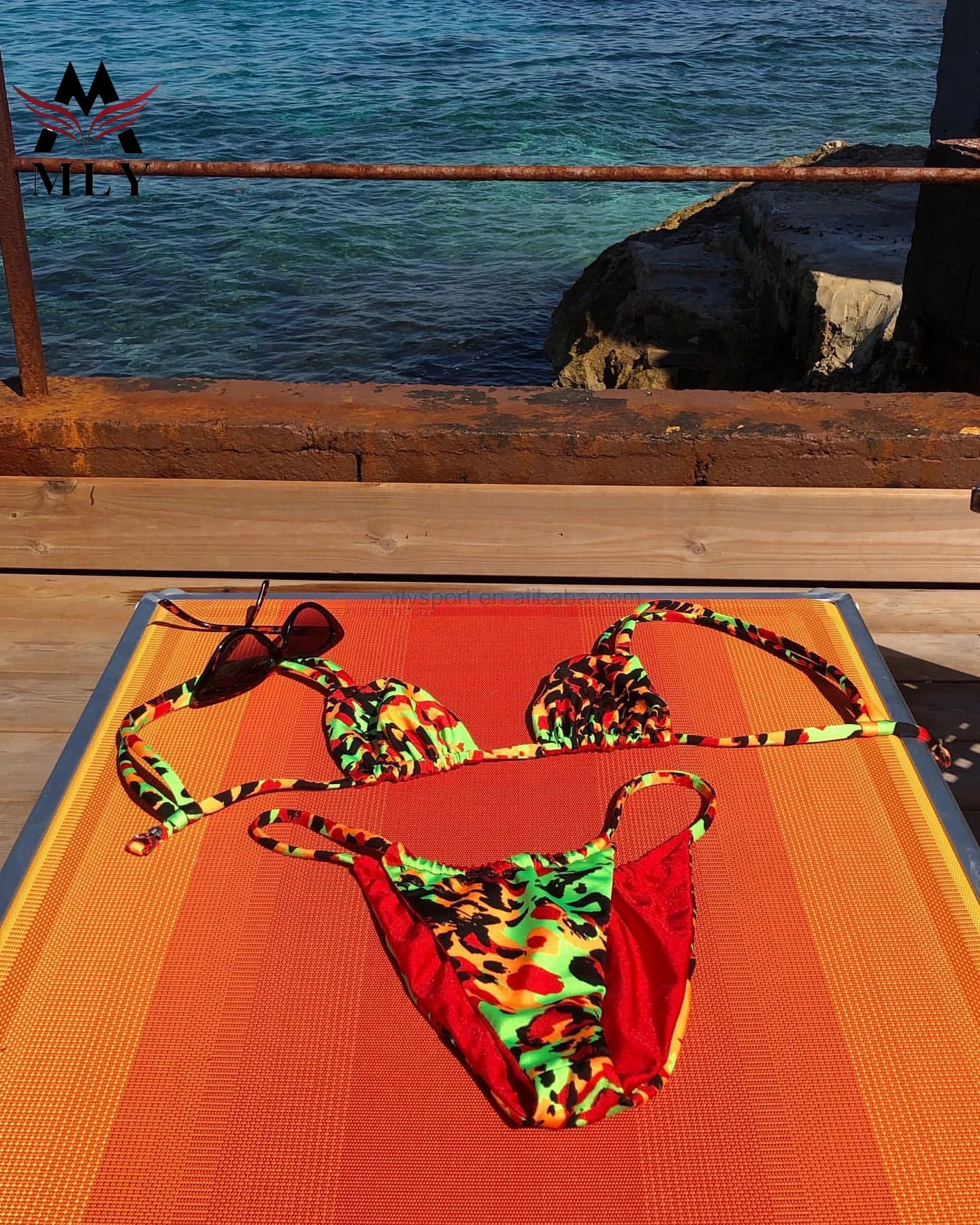 Custom Swim Wear Swimwear Bikinis Bathing Suit Girls Sexy 2 Piece ...