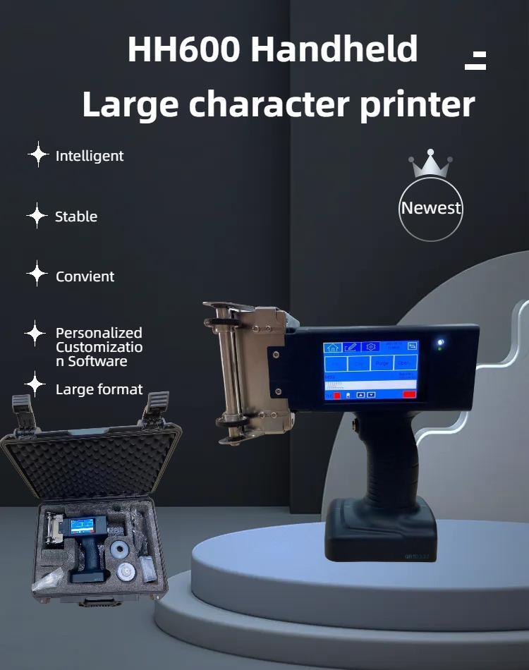 60mm Large Character Printer Handheld Dod For Large Carbon Box,Wooden ...