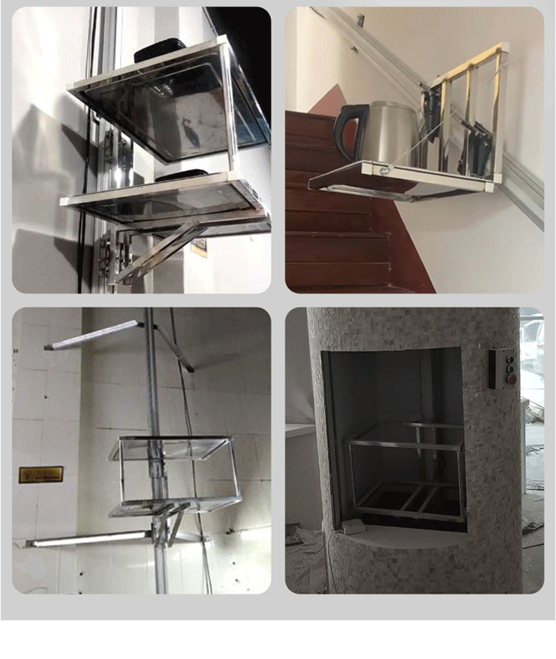 Small Sized Simple Elevator for Automatic Food Delivery