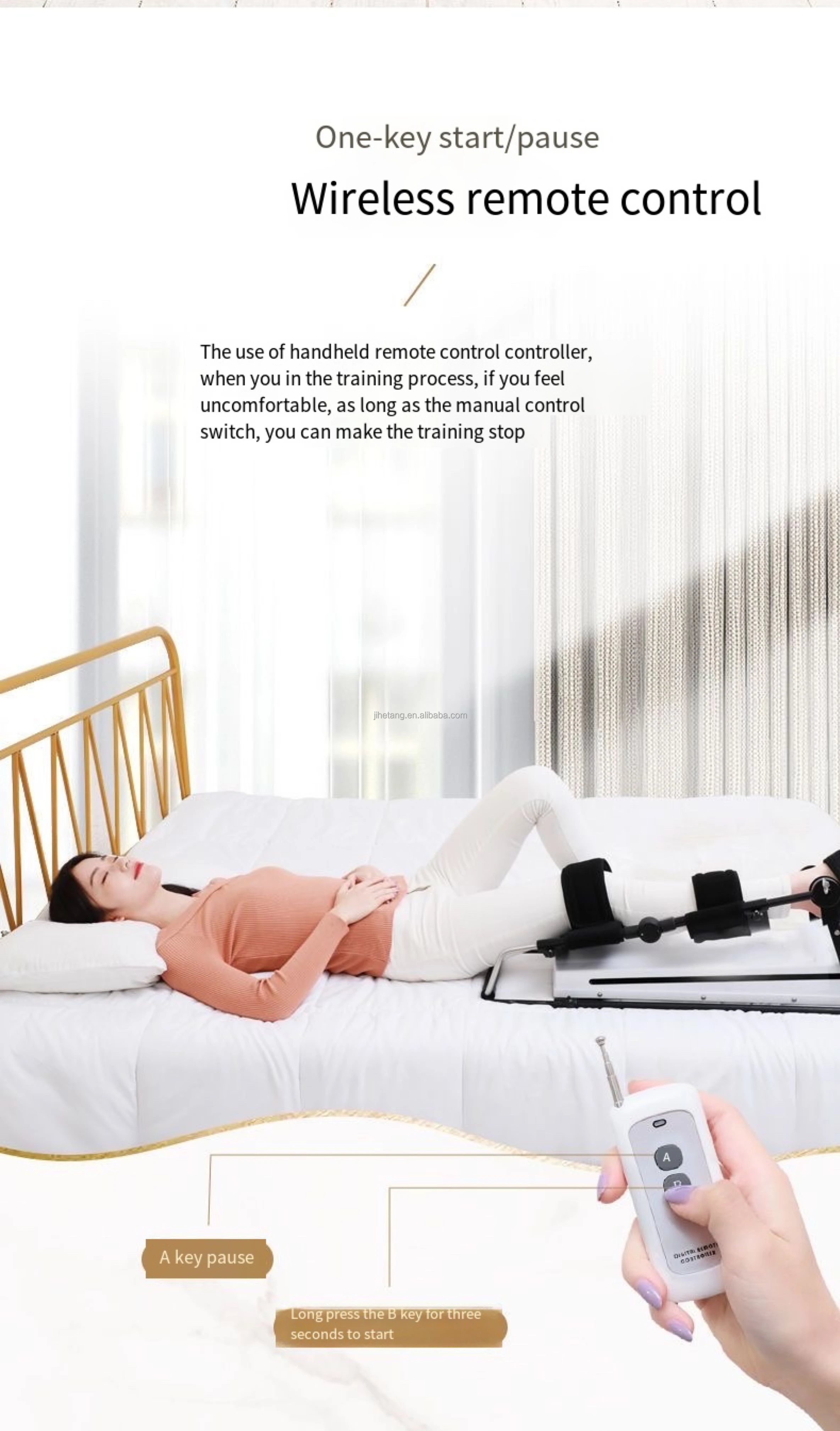 Electric Pneumatic Hand Leg Knee Joint Rehabilitation Machine