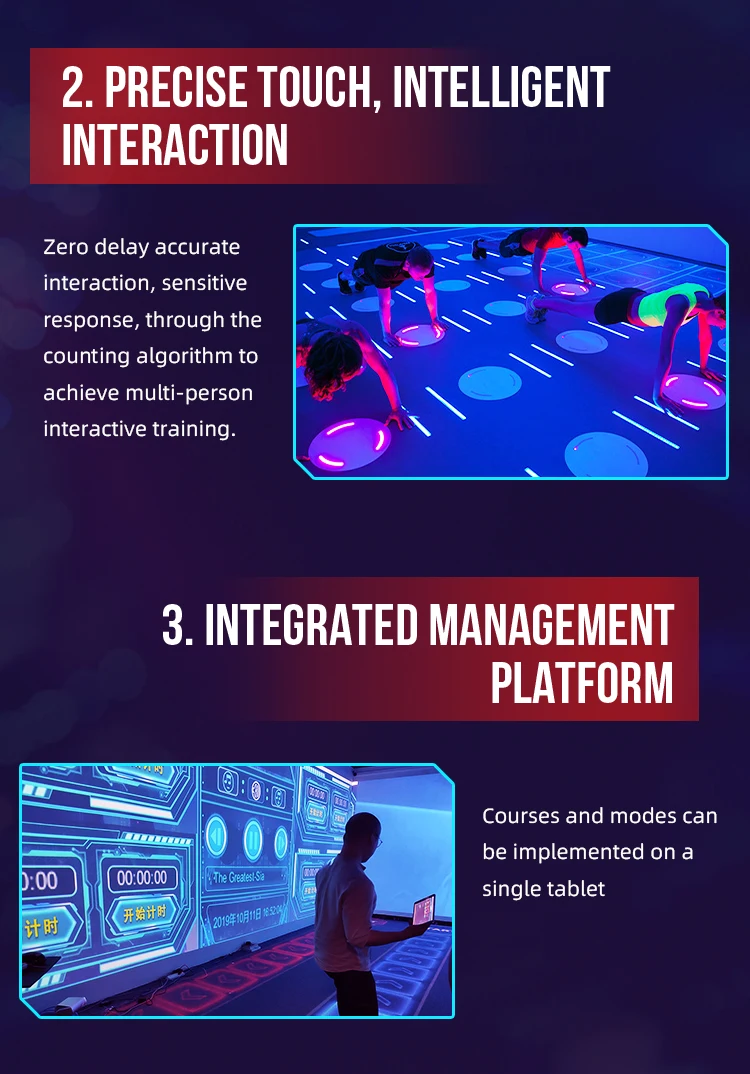 Game Interactive Interact AR Fitness Projection Playground