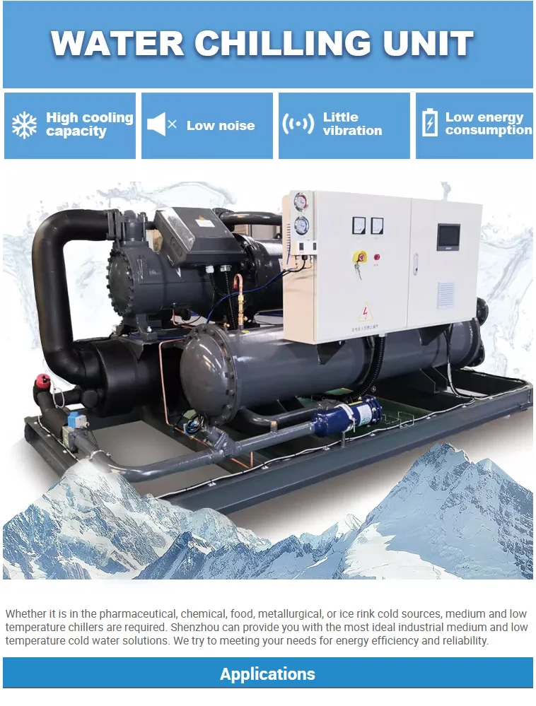 Industrial Water Cooled Chiller - 2kw to 200kw Capacity