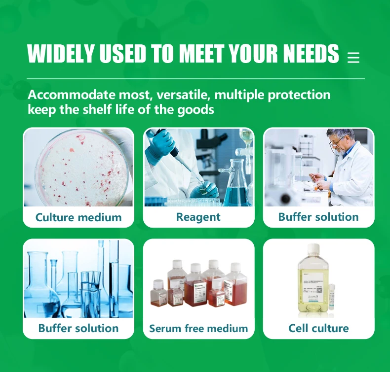 500ml Plastic Reagent Bottles - Ideal for Lab Chemical Storage