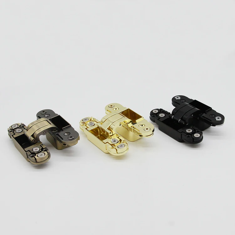 180 Degree Concealed Hinge Zinc Alloy Invisible Cross Hinge Heavy Duty ...