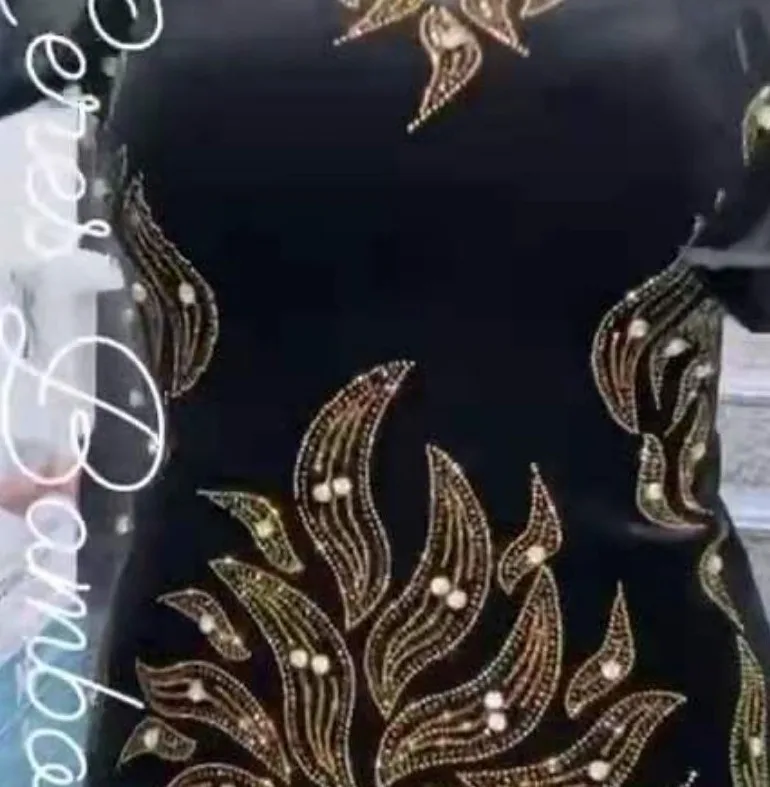 Yibu Supply African Beautiful Abaya Shining Chiffon Abaya Fashion Party ...