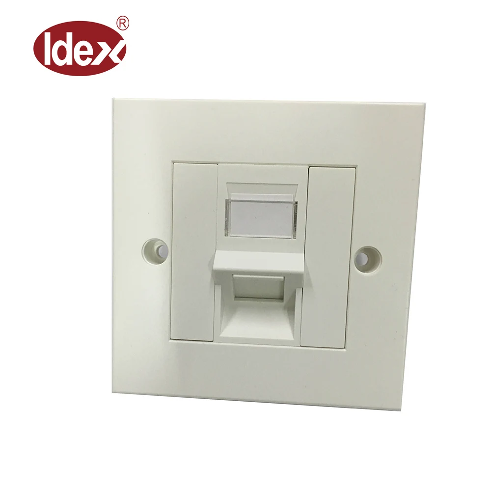 RJ11 RJ45 Faceplate Wall Socket - 1, 2, or 4 Port Networking