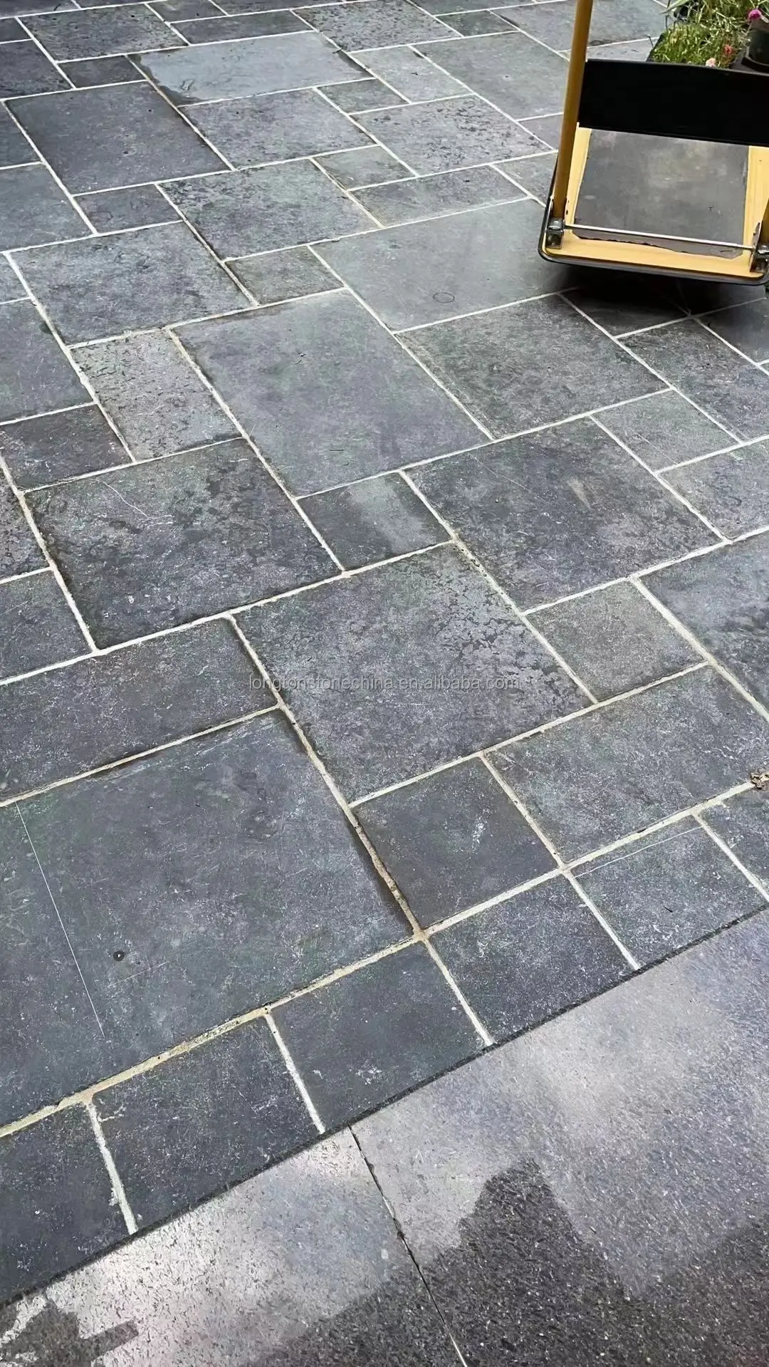 Classic French Pattern Limestone Paving Stone Garden Courtyard Tile ...