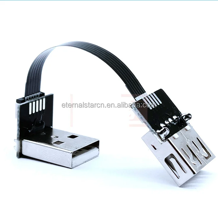 Flex Thin Flat FPC FPV USB 2.0 Data Extension Cable