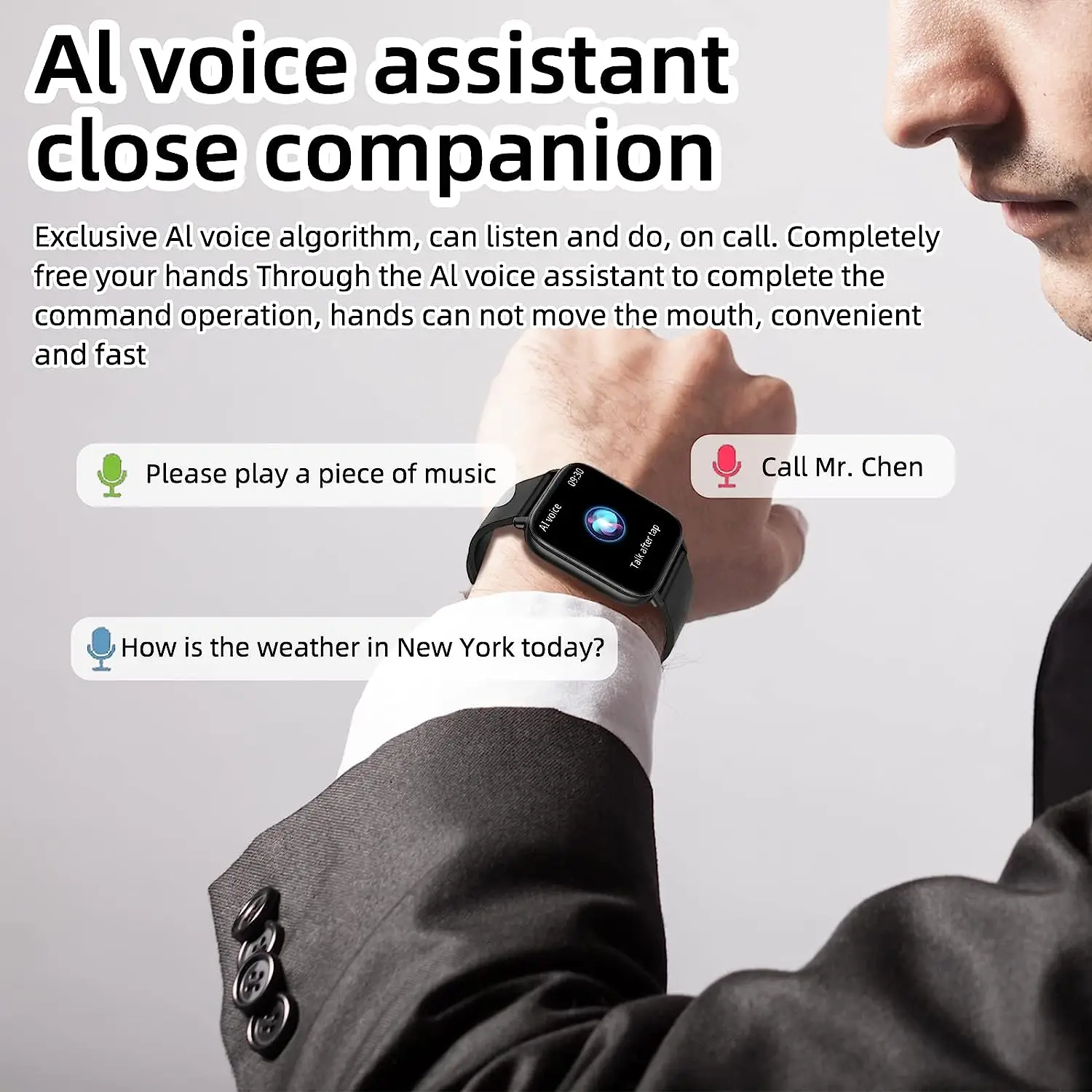 Y22 Smart Watch - Heart Rate, Blood Oxygen & Fitness Tracker