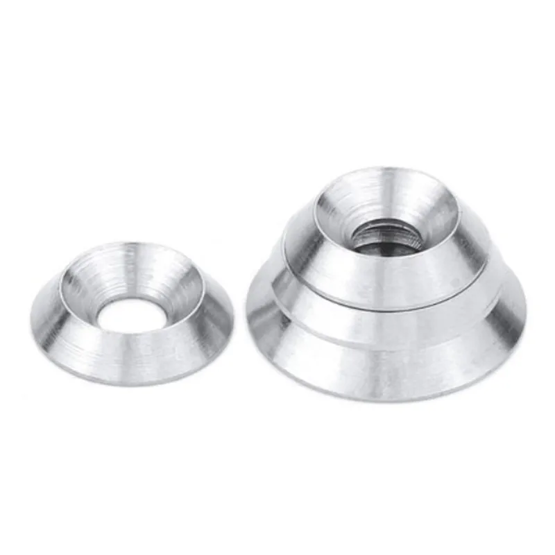 Customized Carbon Steel Countersunk Washers with Zinc Finish