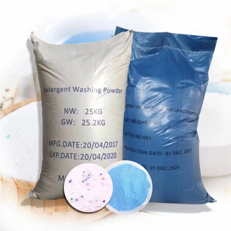 25kg Bulk OEM Washing Powder Detergent - High Foam Laundry