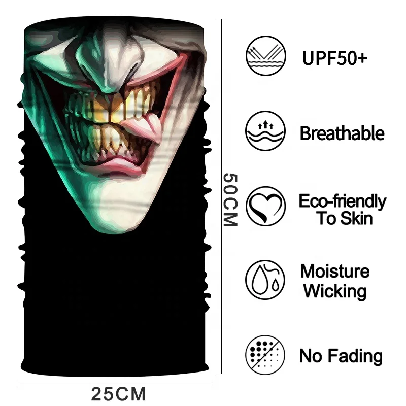 Alibaba.com: Customized OEM Multifunctional Bandanas, UPF50 Polyester ...