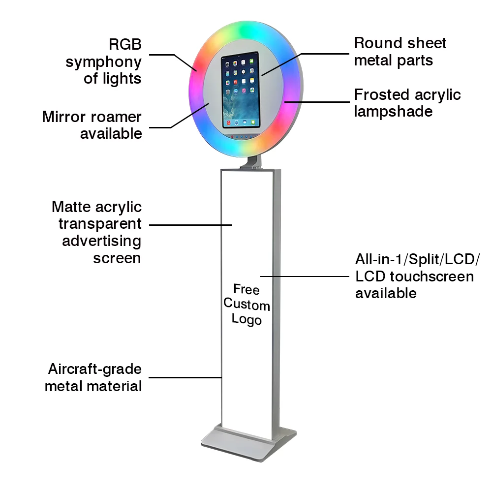 Hywinlife Portable LED Ring Light Roamer - Perfect for Events