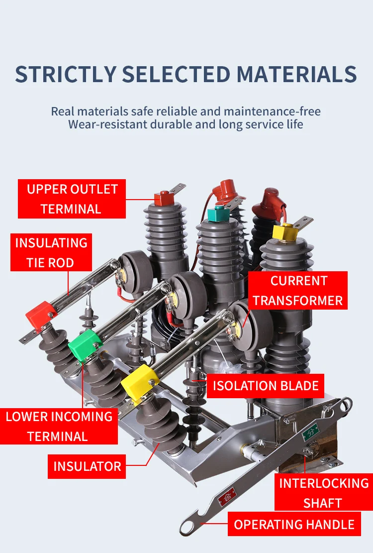 24kv 3 Phase Outdoor Type Interrupter/vacuum Circuit Breaker - Buy ...