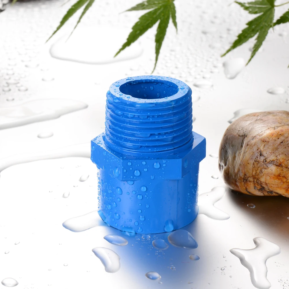 Upvc Plastic Philippines Din Gb Standard Pvc Blue Male Adapter Fittings ...