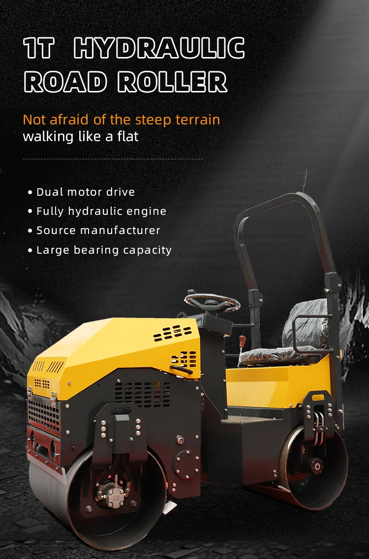 Ce Epa Steel Wheel Dynamic Asphalt Vibrating Hydraulic tandem Weight of ...