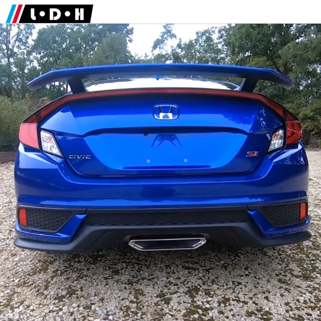 2020 Si Style Body Kit Front Bumper Rear Bumper For Honda Civic 2016 ...