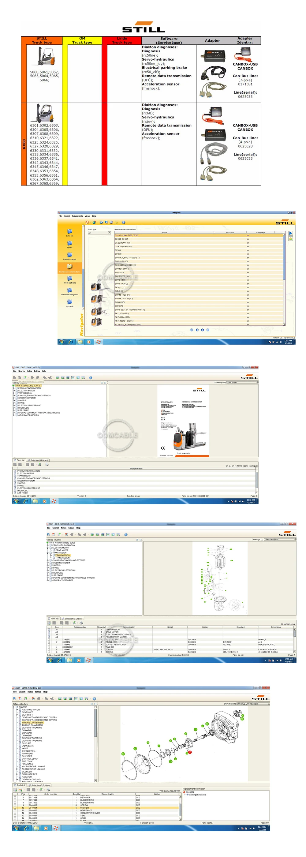 Judit Incado Box Diagnostic Kit - Forklift Diagnose Tool
