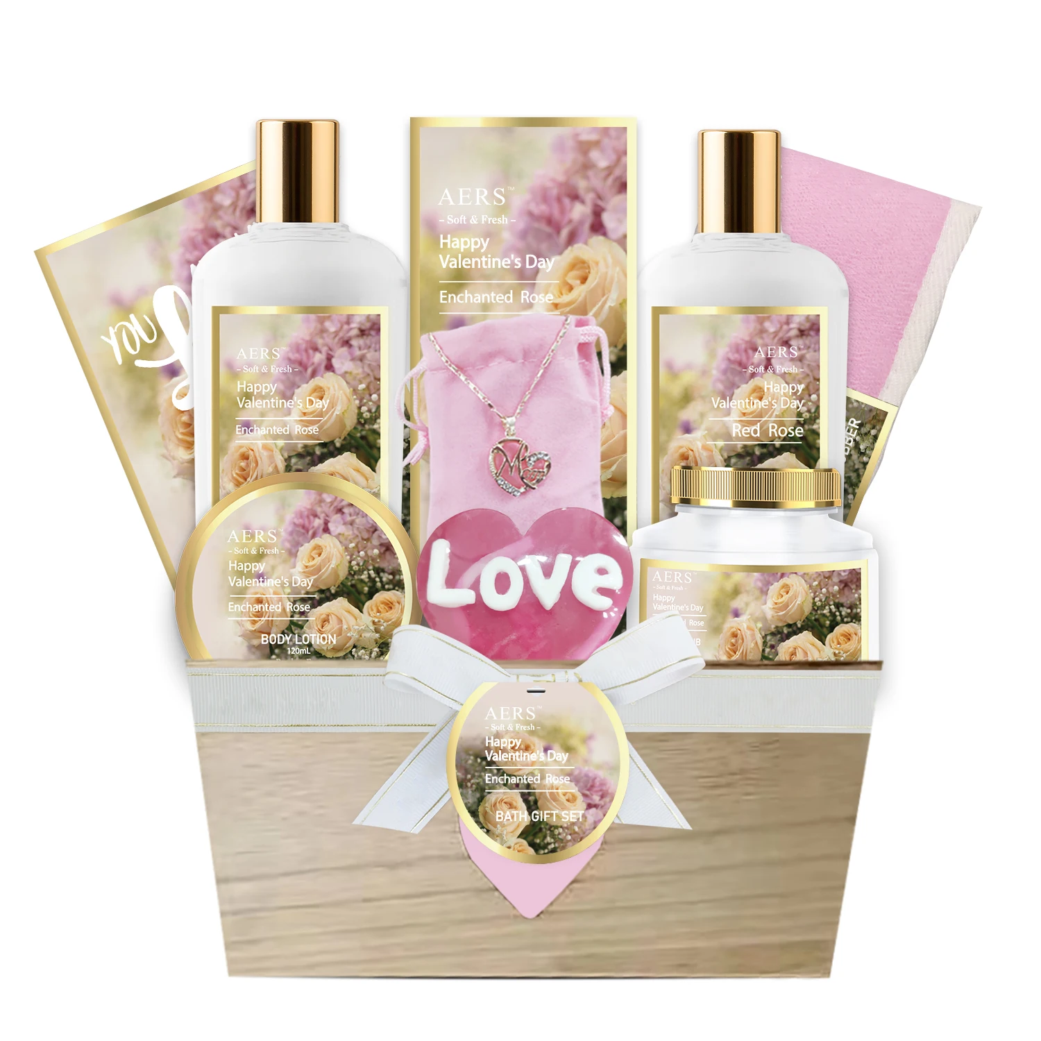 Aers 3pcs Bath Sets 200ml Body Mist With 290ml Fragrance Gel 290ml ...