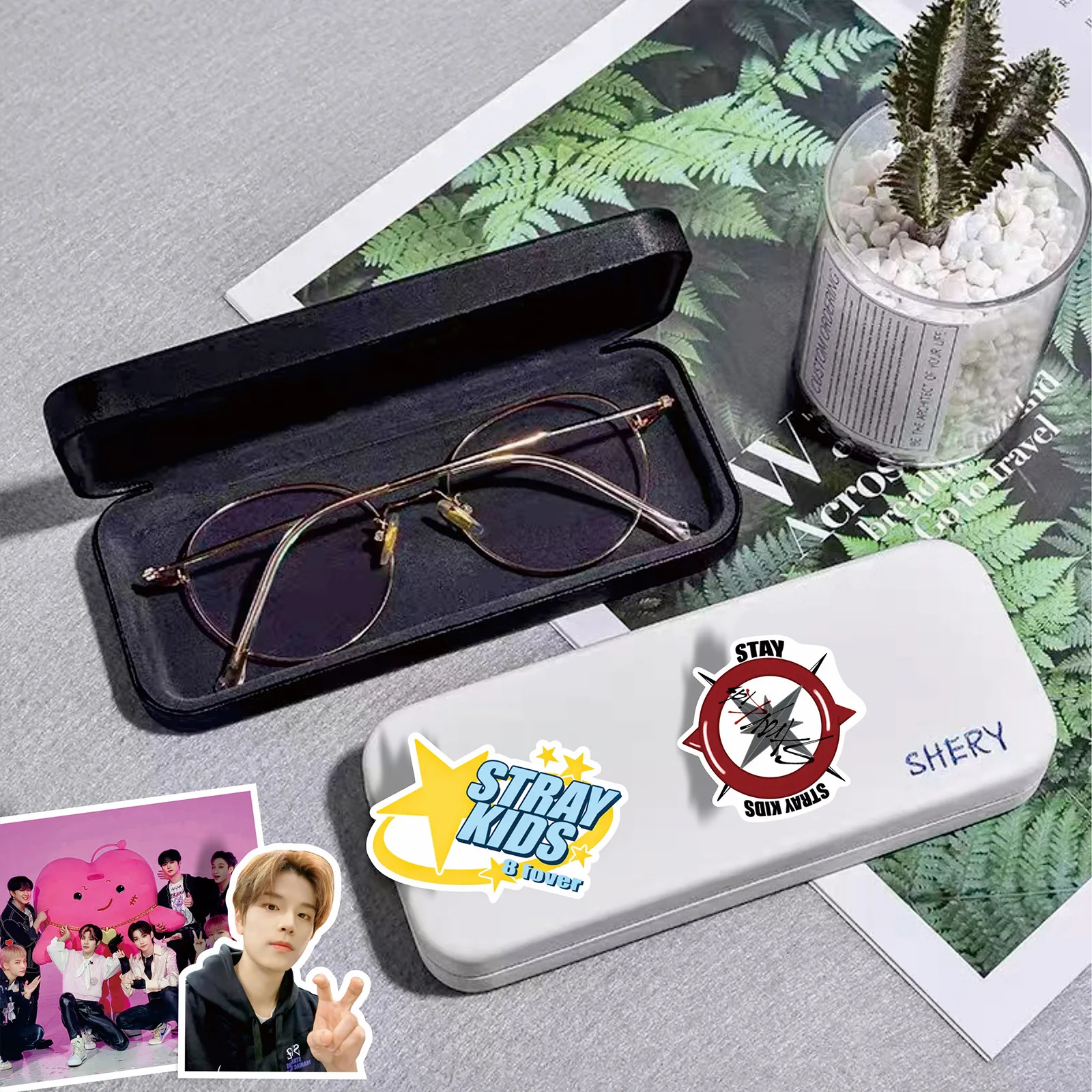 65pcs/set Kpop Stray Kids Mixident En Iu Exo Self Adhesive Stickers ...