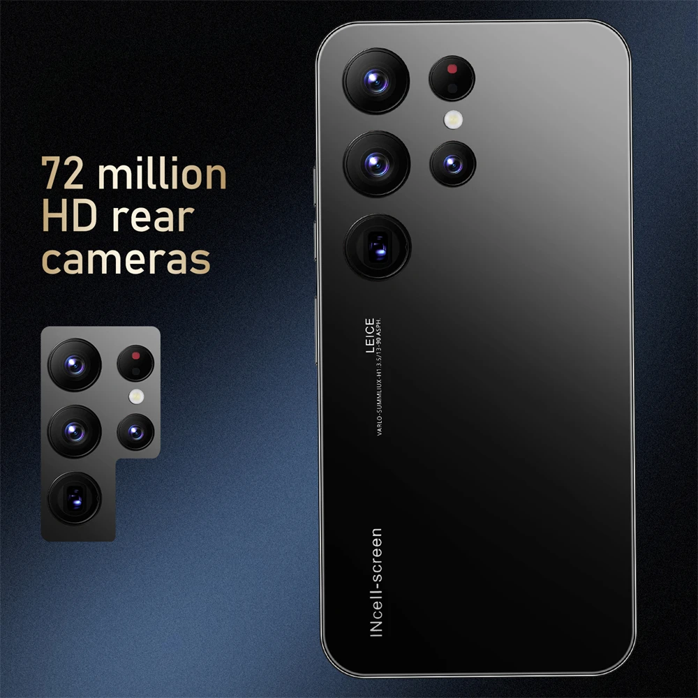 Original 16gb+512gb S23 Ultra Multi Function Full Screen Mobile Phones ...