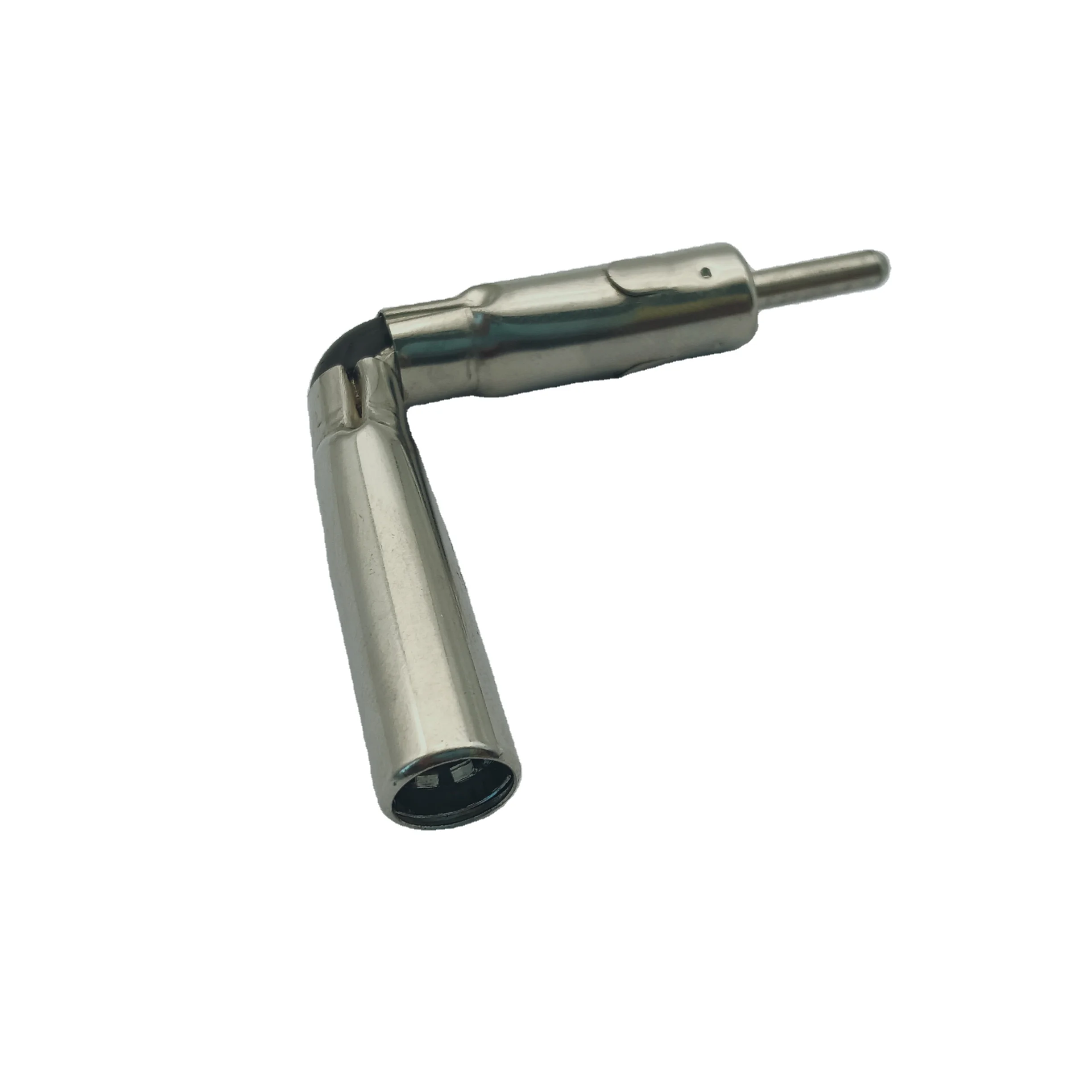 DIN Aerial Antenna Mast Adapter to ISO Male Plug Jaso Connector for Car ...