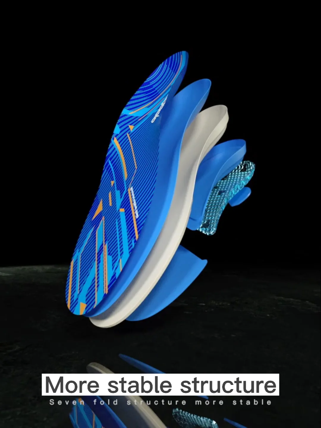 Supre Look Insole Poron Total Support Custom Transverse Arch Support ...