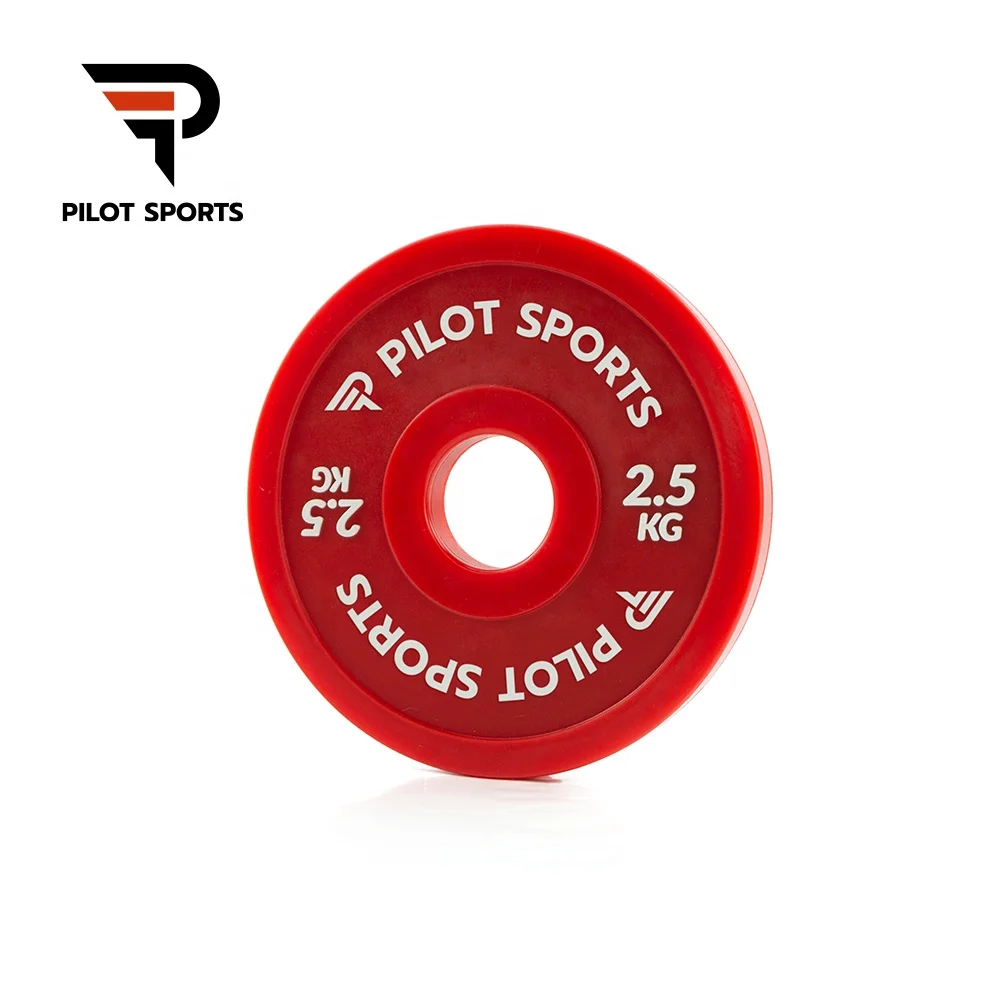 Pilot Sports PU Weightlifting Change Plate Fractional Change Bumper ...
