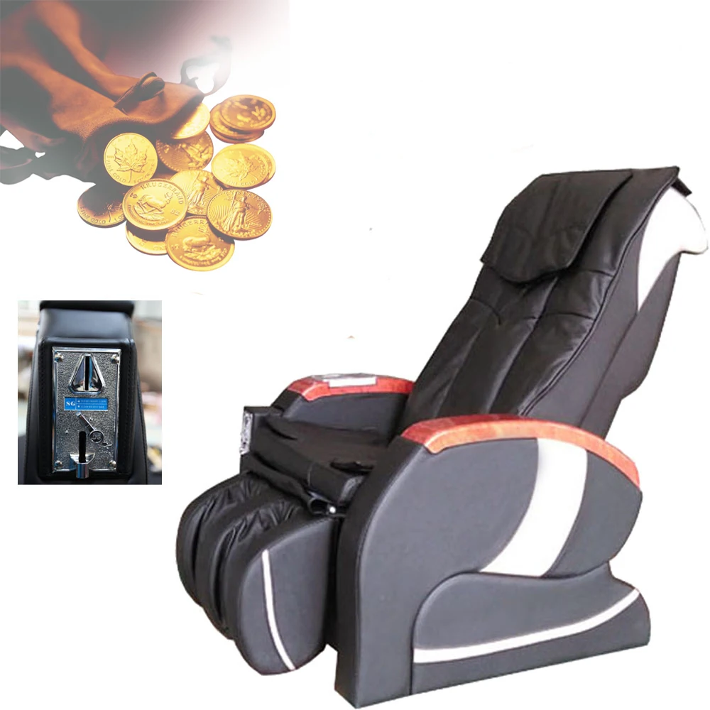 Hot 5d Sl Track Vending Operated Coin Commercial Massage Chair - Buy ...