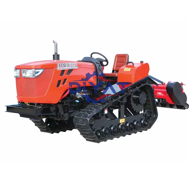 Crawler Tractor With Farm Implements Crawler Tractor With Back Hoe ...
