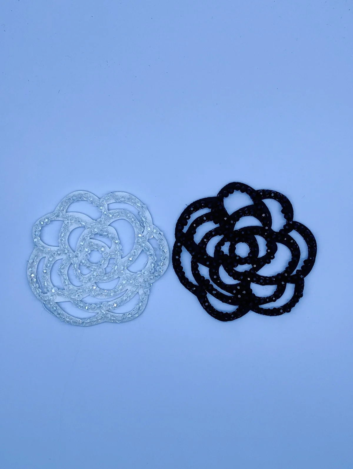 Dongdaemun Luxury Korean Handmade Hollow Flower Cloth With Rice Beaded ...