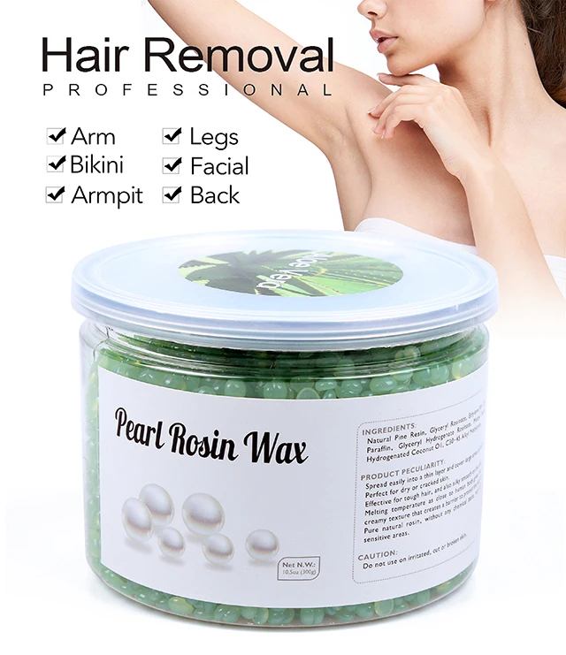 DOLL WAX 300g Professional Natural Tea Tree Hard Wax Beans Green ...